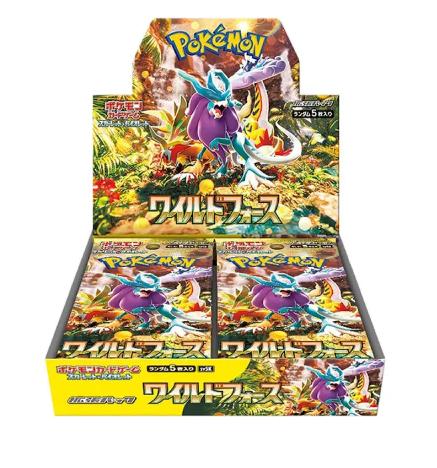 Wild Force Pokemon Card Game Scarlet & Violet Booster Box SV5K Japanes ...